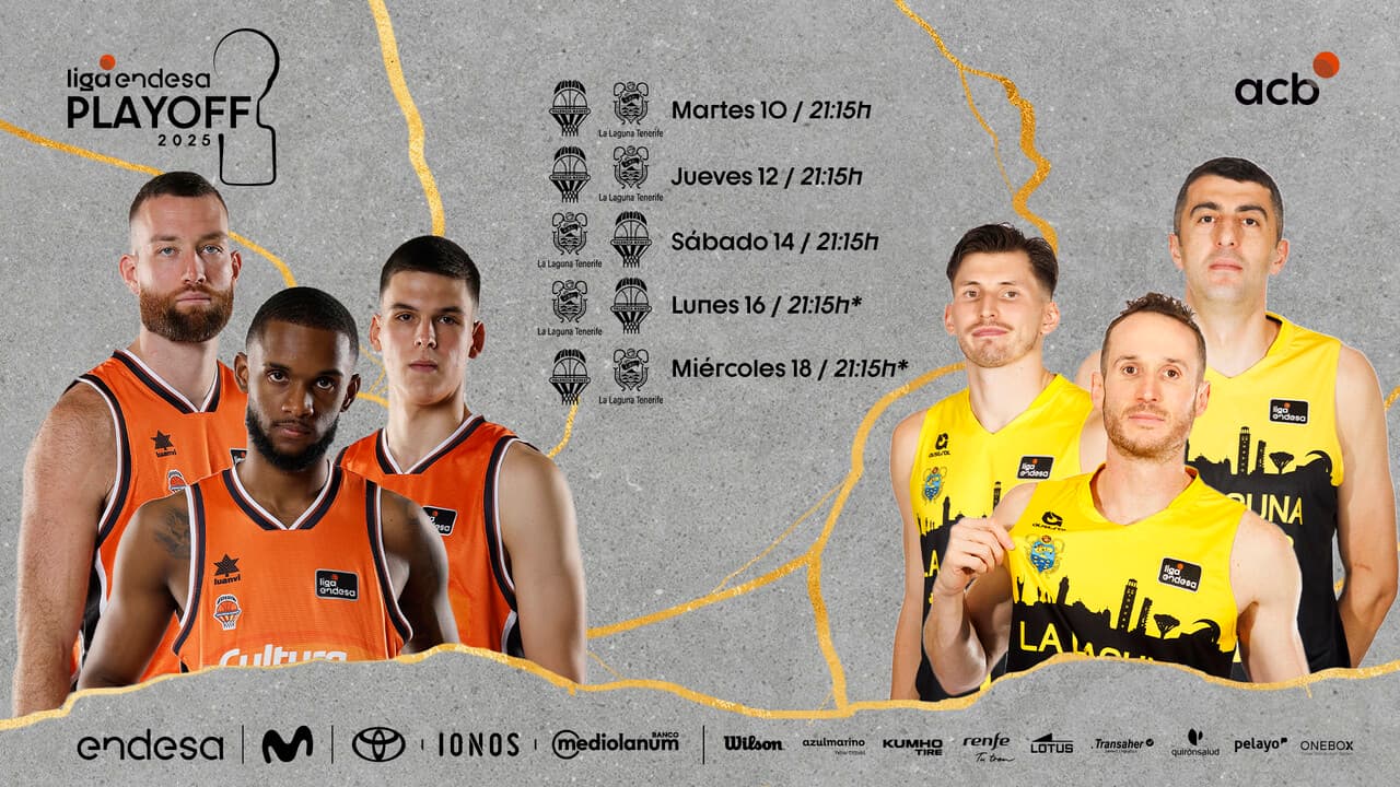 Valencia Basket-La Laguna Tenerife, 1ª semifinal del Playoff 2025 | acb.com