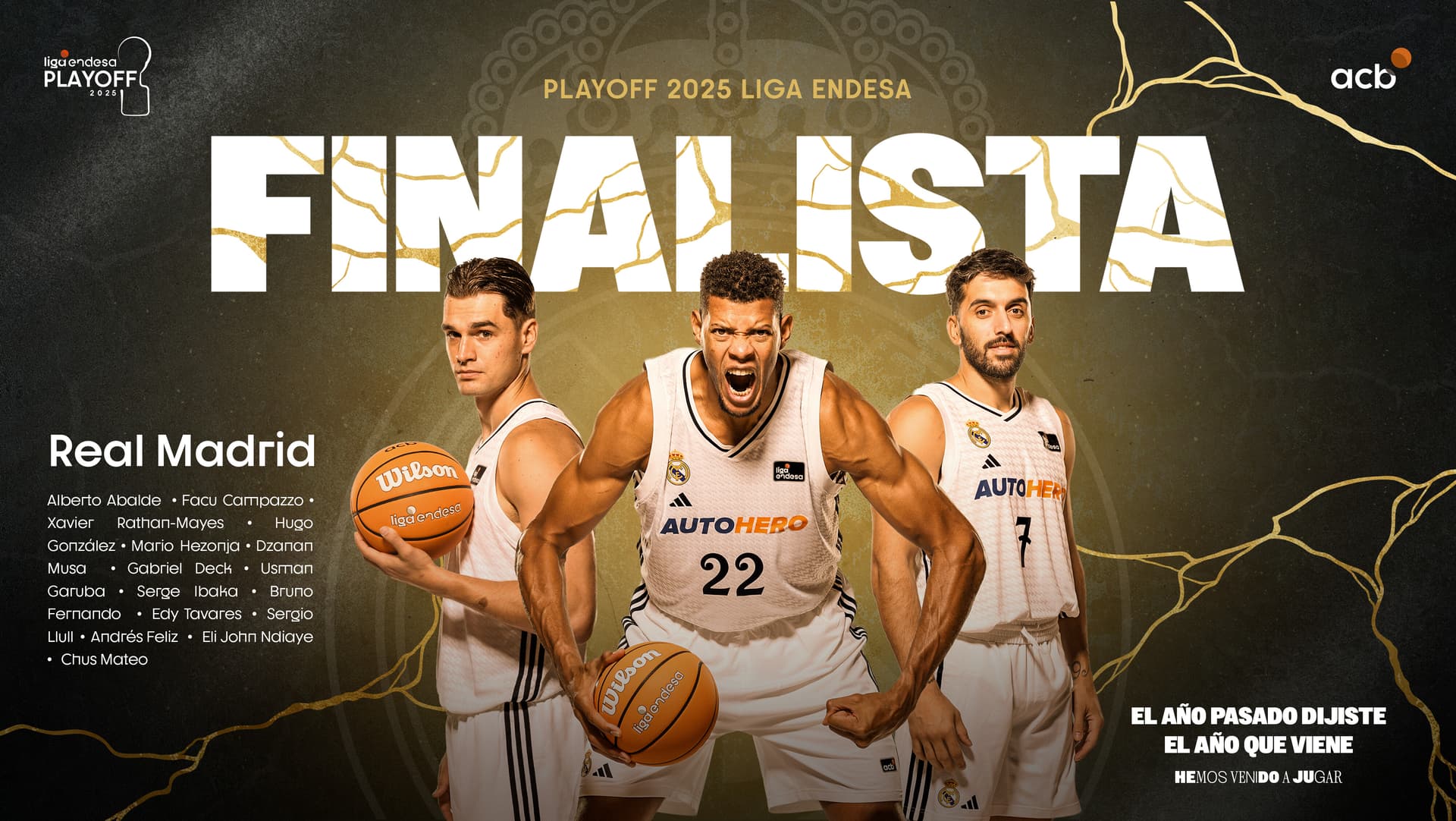 El Real Madrid, finalista de la Liga Endesa 2024-25 | acb.com
