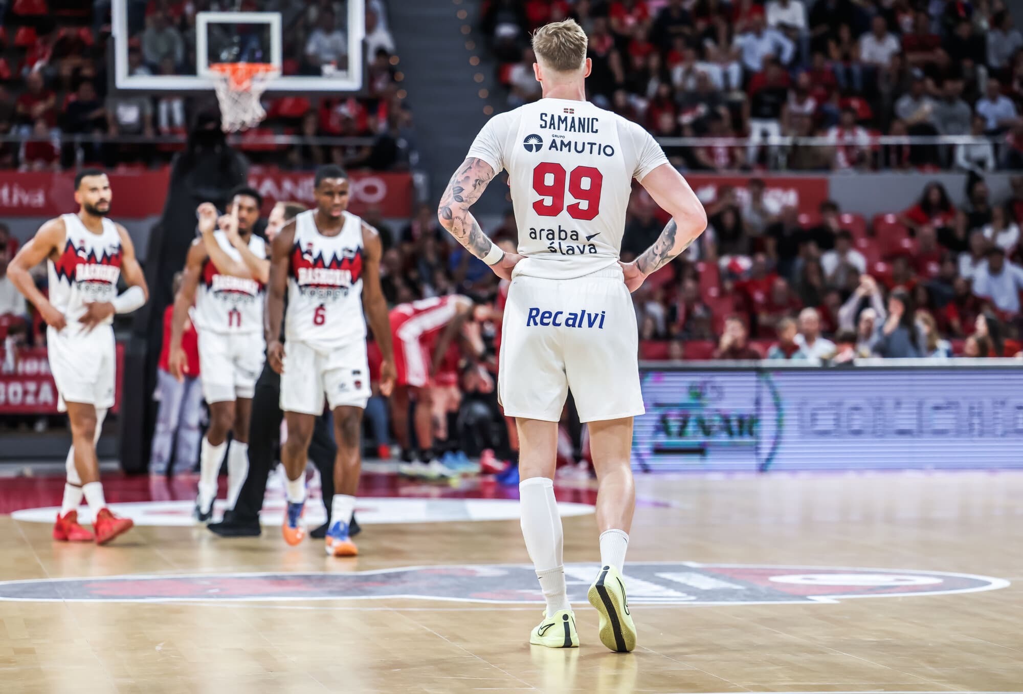 Luka Samanic no seguirá en el Baskonia | acb.com