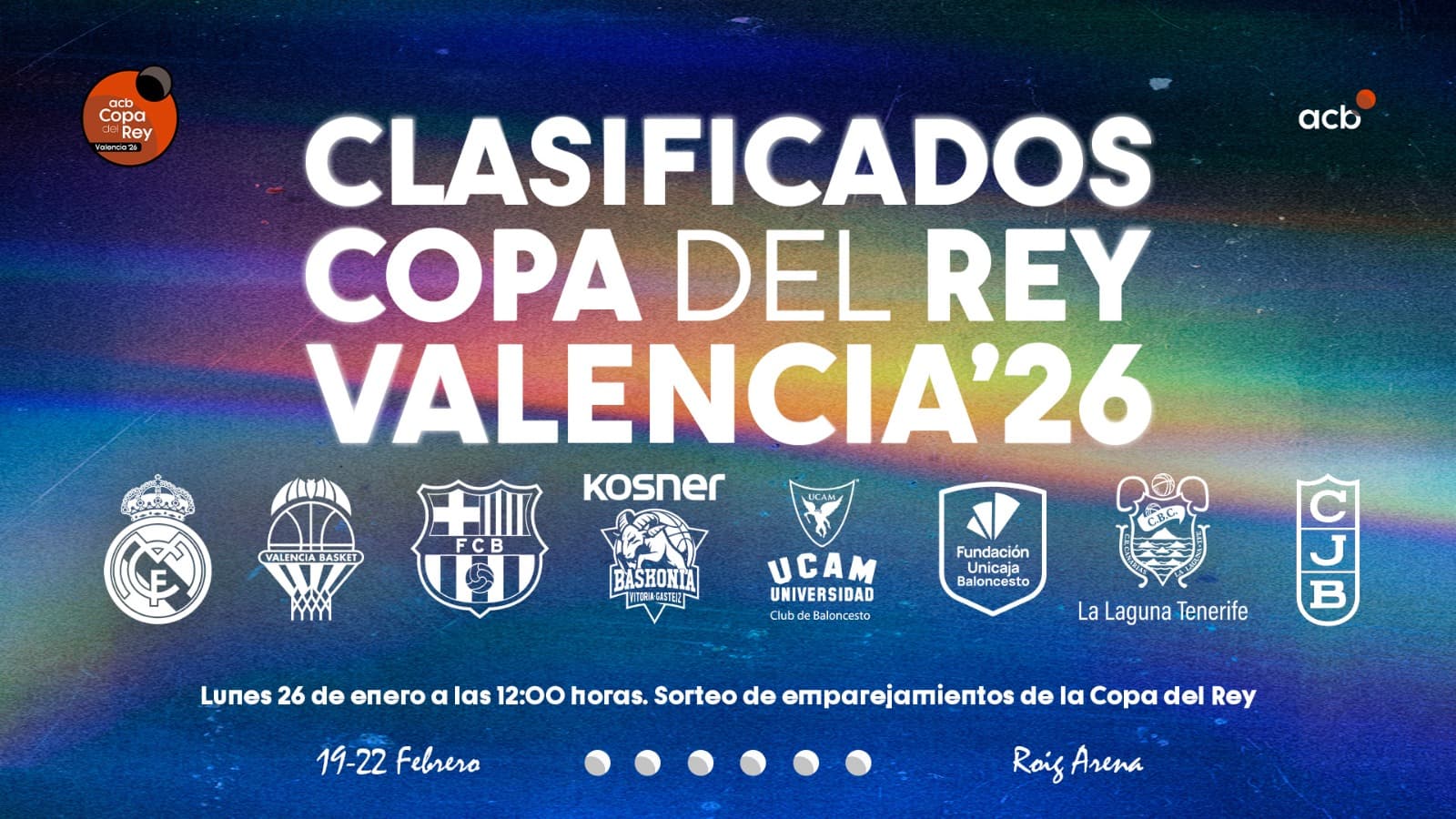 Los 8 aspirantes a la Copa del Rey Valencia 2026: Este lunes, sorteo ...