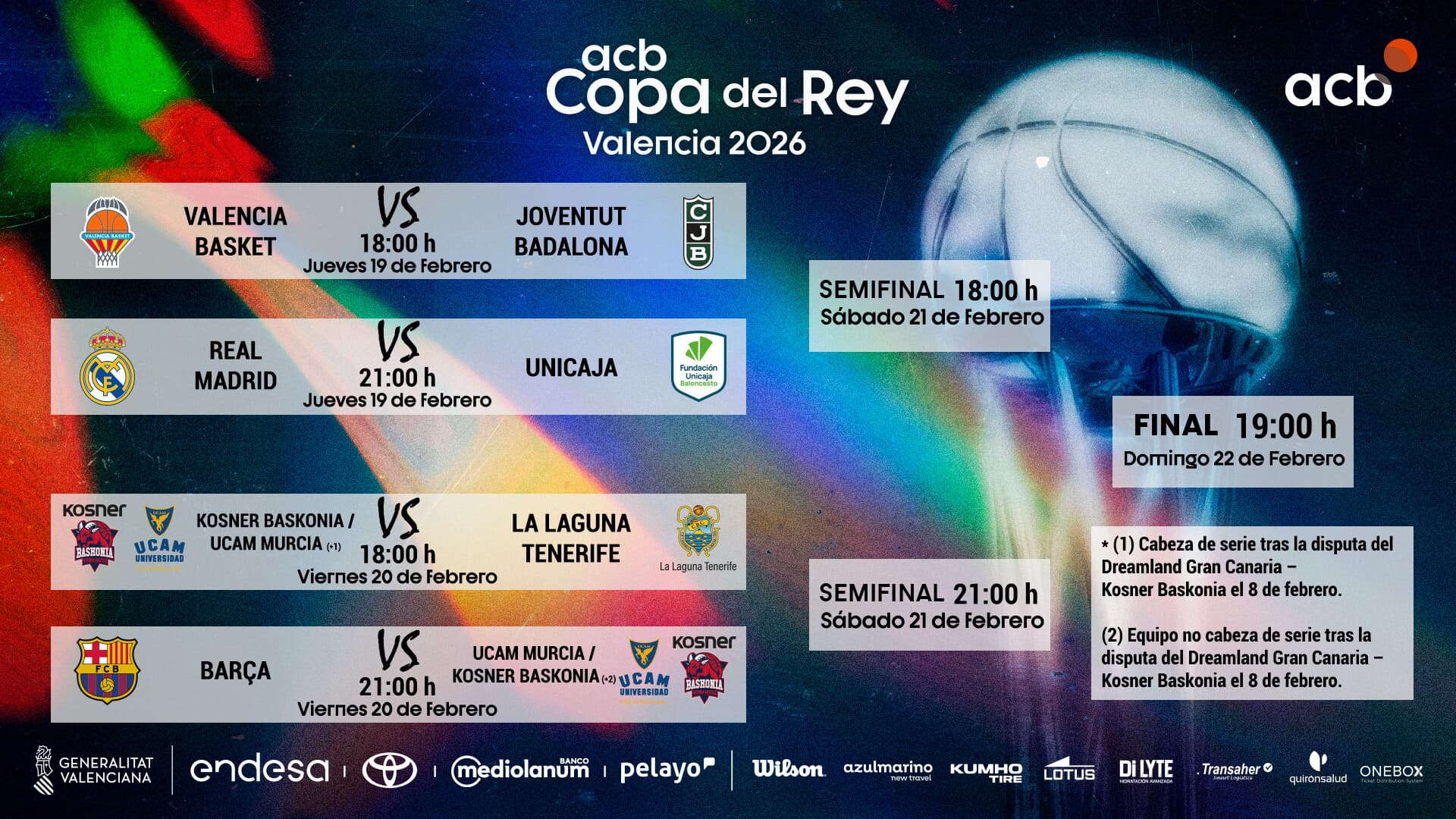 Pistoletazo de salida a la Copa del Rey Valencia 2026: ¡Así fue el ...